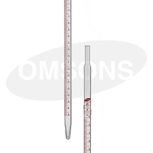 Pipette Graduated Serological Type Class A with NABL _ESMC, Germany ...